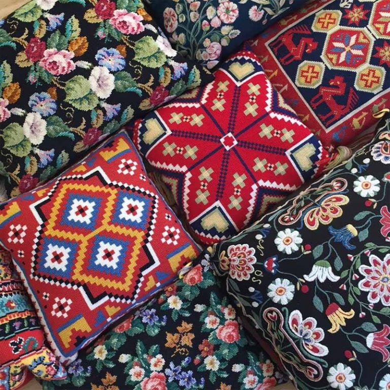 Brodera mera - massor av broderikit i egen design - Brodera mera